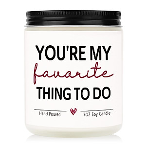 Funny Christmas Gifts for Boyfriend Girlfriend, I Love You Candle, Anniversary Birthday Gifts for Her, Him, Girlfriend, Boyfriend, Romantic Couples Gifts for Christmas, Valentines Day
