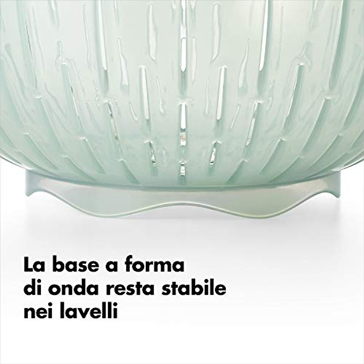 OXO Good Grips 5 Quart Colander in Sea Glass