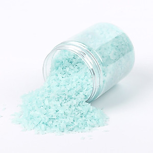 Alan Stone Glow in The Dark Home and Garden Fish Tank Aquarium Decorative Sand Gravel Rock (3-5mm, Aqua)