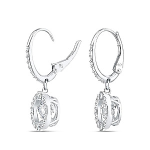 Swarovski Sparkling Dance Pierced Earrings Cz White One Size