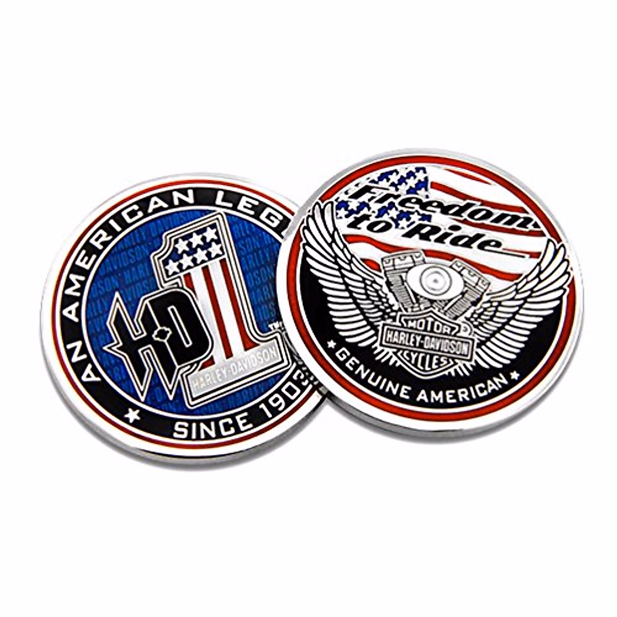 Harley-Davidson American Legend #1 Challenge Coin, 1.75 in Coin 8008482