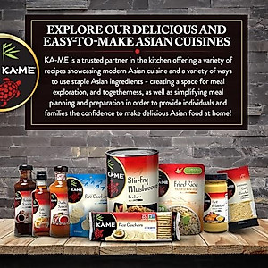 KA-ME Hot Mustard 7.25 oz, Asian Ingredients and Flavors, No Preservatives/MSG, Condiments For Egg & Spring Rolls, Fried Wonton, Roasted Pork Belly, Chinese Beef Hot Pot and Many More