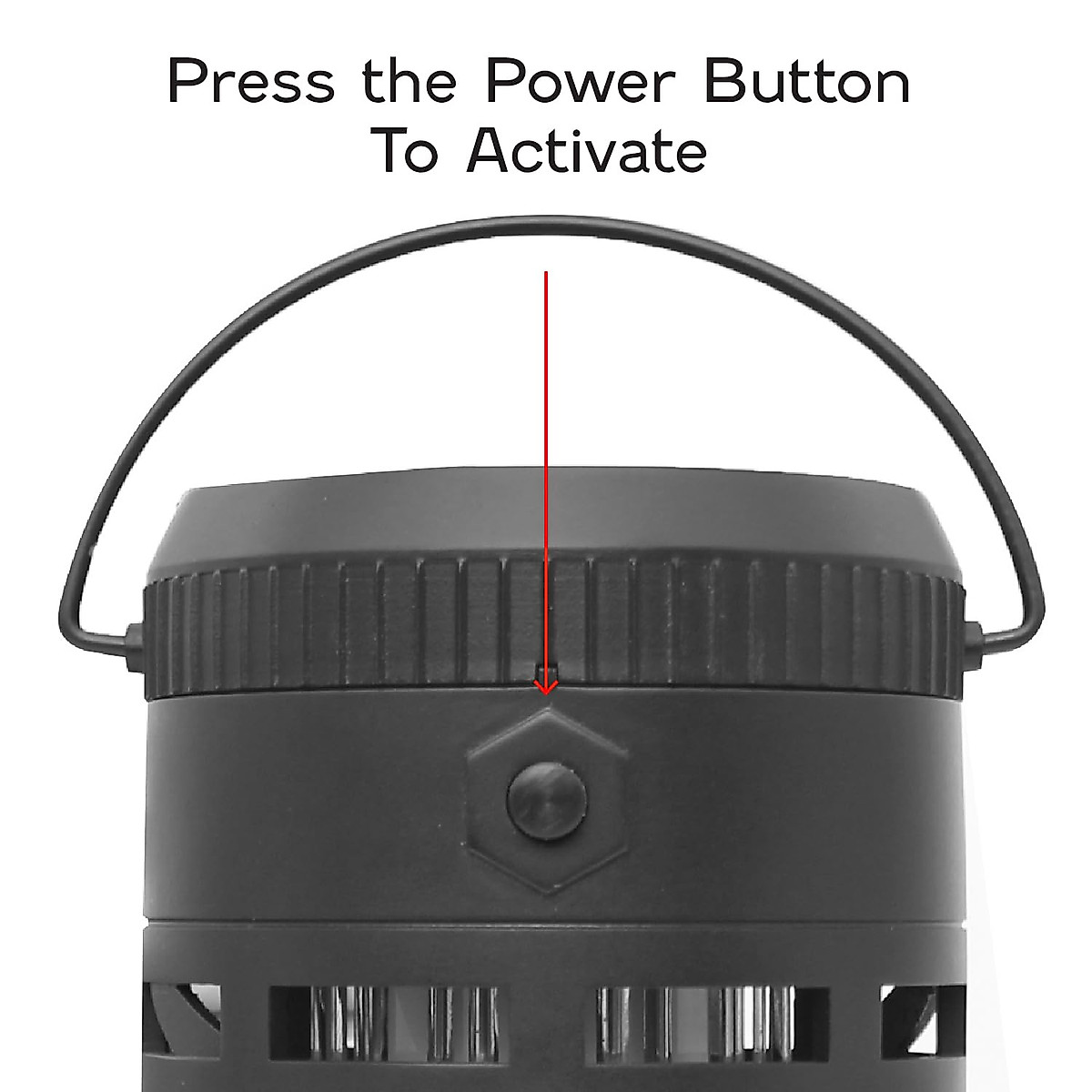 PIC Solar Portable Insect Killer, 3-in-1 with Flickering Flame, Bug Zapper and Lantern