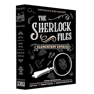 Sherlock Files: Elementary Entries, Strategy Board Games, Indie Boards & Cards