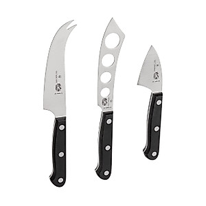 Victorinox Swiss Army 3-Piece Gourmet Cheese Knife Gift Set