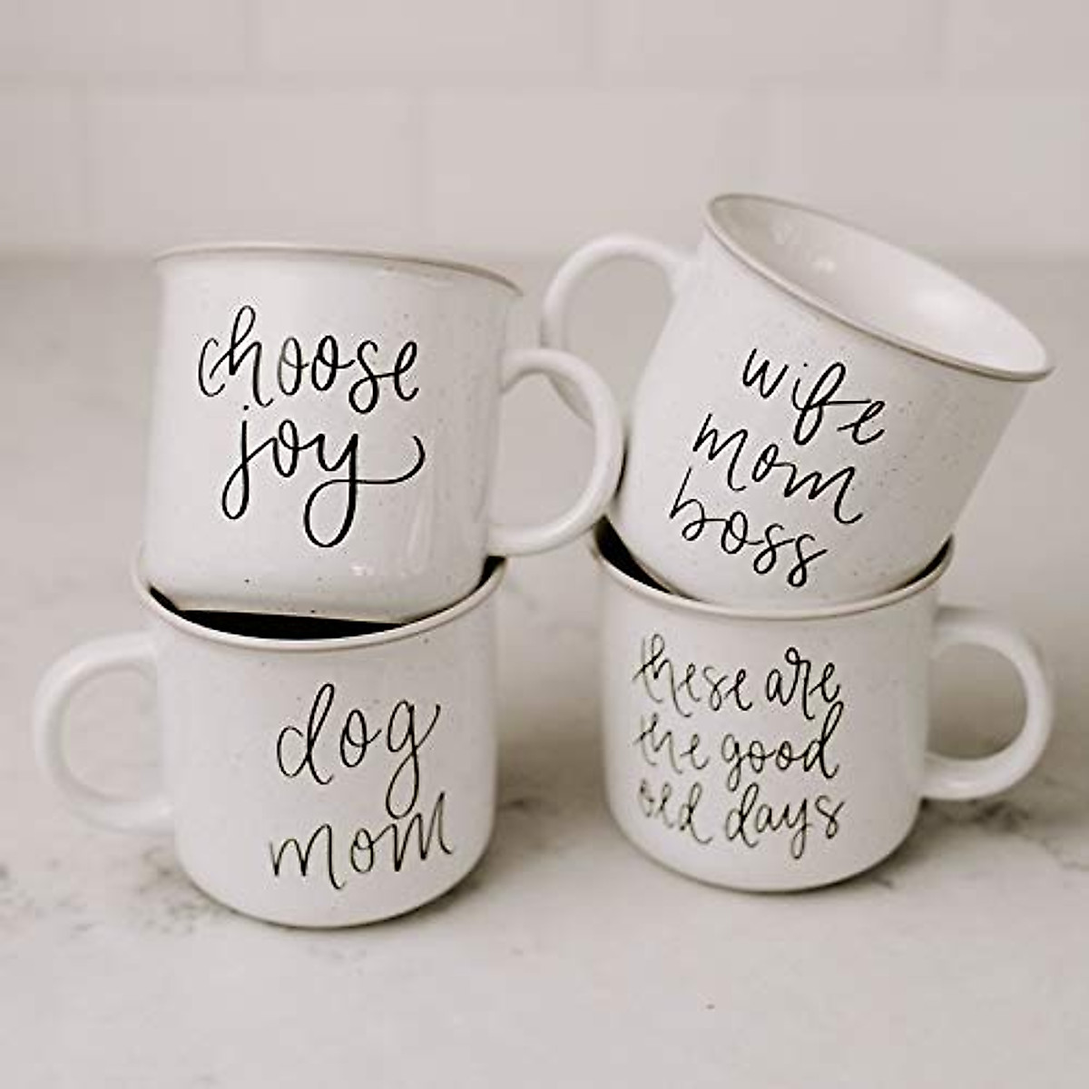 Sweet Water Decor Does This Ring Make Me Look Engaged Mug | 16oz Campfire Style Mug for Brides | Bridal Shower, Engagement Gift