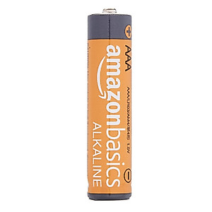 Amazon Basics 12 Pack C Cell All-Purpose Alkaline Batteries, 5-Year Shelf Life, Easy to Open Value Pack & 20 Pack AAA High-Performance Alkaline Batteries, 10-Year Shelf Life, Easy to Open Value Pack
