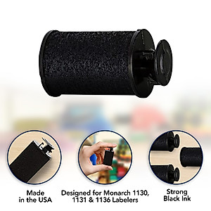 Monarch Ink Roll for Monarch 1131 & 1136 Price Labelers (Pack of 4)