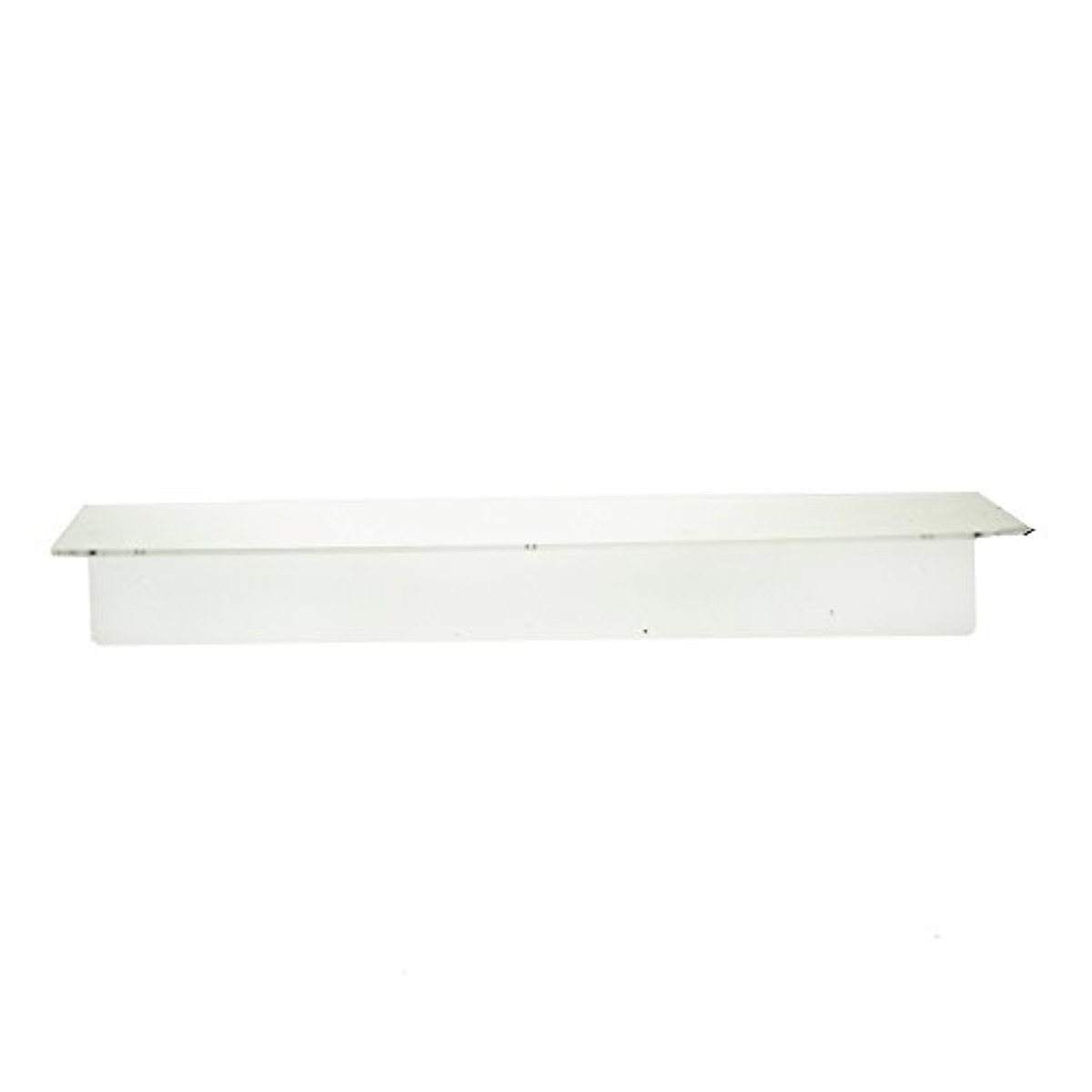 SOURCEONE.ORG Source One Deluxe 12, 16 & 24 Inch Clear Acrylic Floating Wall Mount Shelves, Sold in Sets of Two (24 Inch)