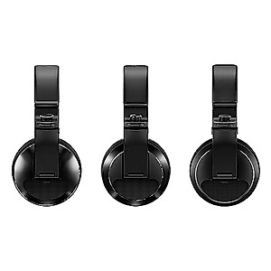 Pioneer DJ HDJ-X10-K - Closed-back Circumaural DJ Headphones with 50mm Drivers, with 5Hz-40kHz Frequency Range, Detachable Cable, and Carrying Case - Black