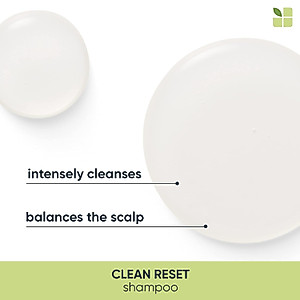 Biolage Normalizing Clean Reset Shampoo | Intense Cleansing Treatment To Remove Buildup | For All Hair Types | Paraben-Free | Vegan | 33.8 Fl. Oz