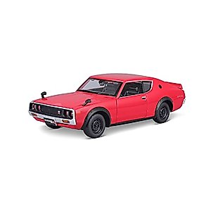 Maisto 1:24 Assembly Line 1973 Nissan Skyline 2000GT-R, Red