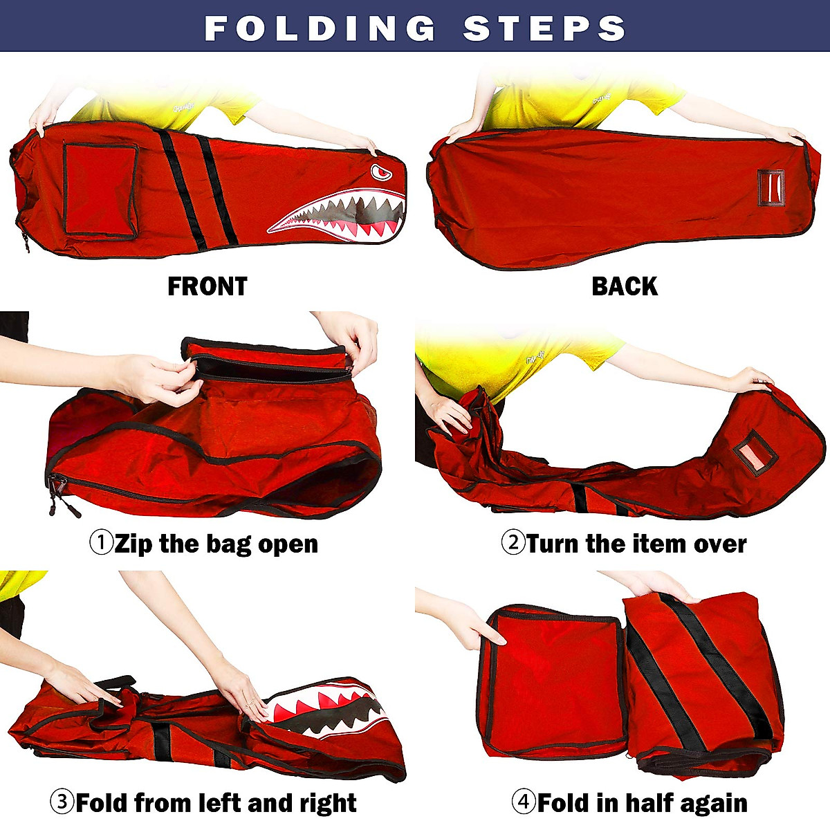 Golf Bag Rain Covers Travel Bag Dustproof Waterproof Foldable Golf Protection Accessories Multi Color (Red)