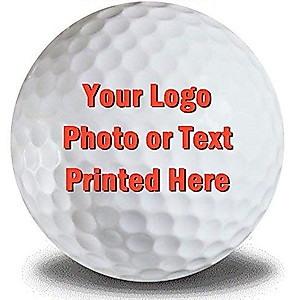 1 Dozen Certified ProV1X Custom Logo Refinished Mint Golf Balls - Custom Golf Balls, Personalized Golf Balls, Logo Golf Balls Comes in Christmas Ribbon Packaging!