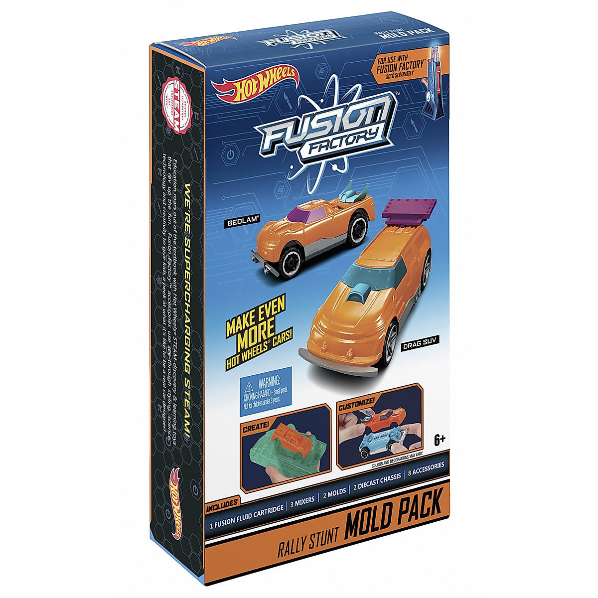 Hot Wheels Fusion Factory Rally Stunt Mold Pack