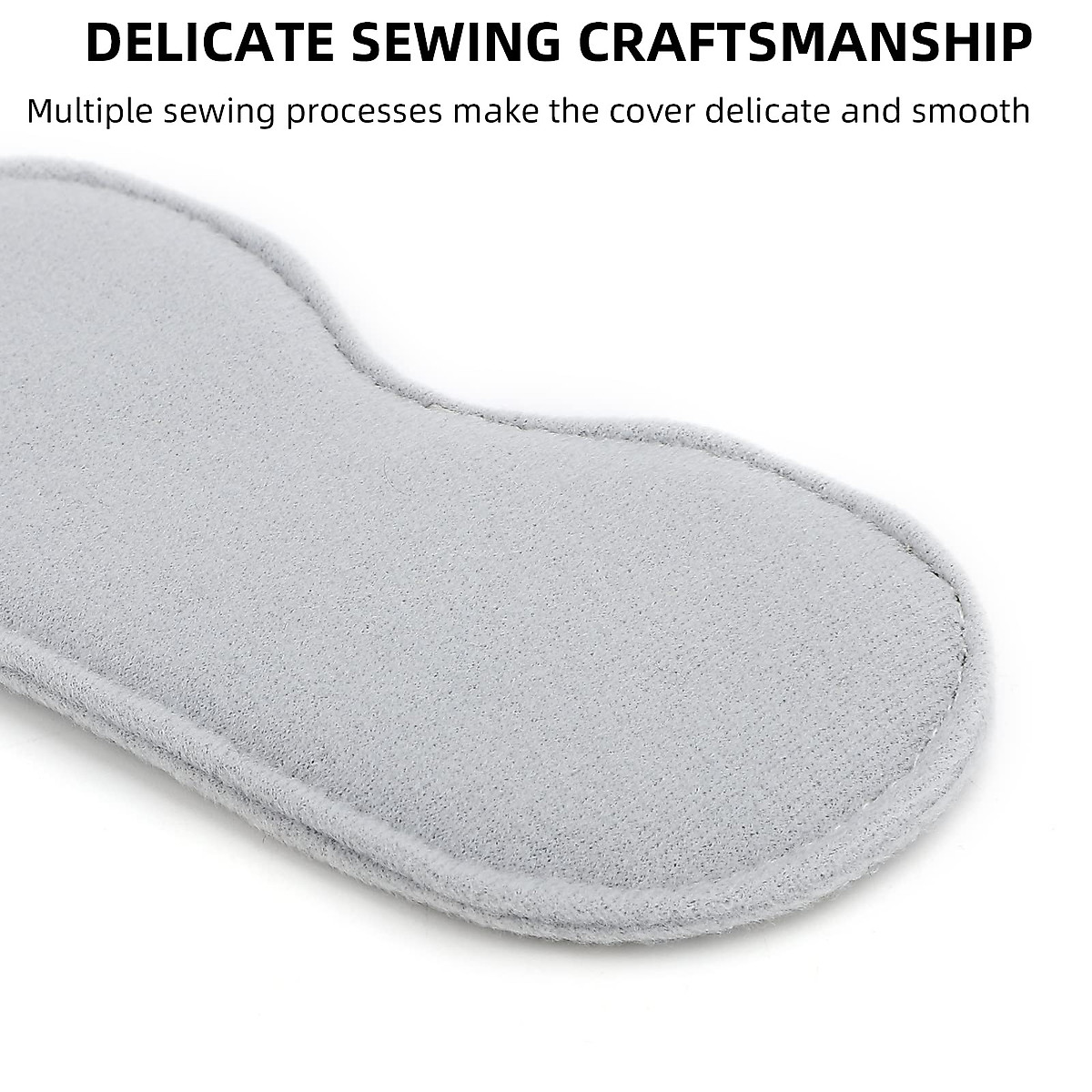 TECKEEN Soft Fleece+Sponge Lens Protective Cover Lens Pad for PICO 4 Intelligent VR