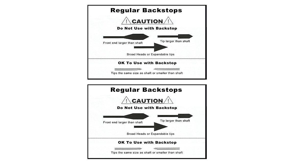 Ultimate Archery Backstop 4x6 Black for Target Shooting & Long Shots