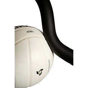Tandem Sport Collapsible Spike Trainer - Volleyball Training Aid for Hitting Technique - Improve Hitting Placement - Volleyball Practice Equipment - Black