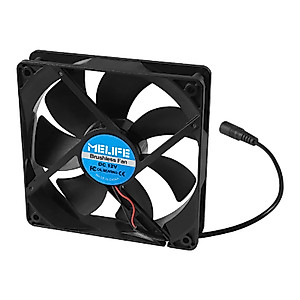 110V 220V 120mm x 25mm AC Powered Fan with Speed Controller 3V to 12V Adapter for Xbox DVR PlayStation Receiver Cooling Component