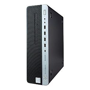 HP ProDesk 600G4 Desktop Computer | Hexa Core Intel i5 (3.2GHz) | 16GB DDR4 RAM | 500GB SSD Solid State | Windows 11 Pro | New 24in LCD Monitor | RGB Keyboard & Mouse | Home or Office PC (Renewed)