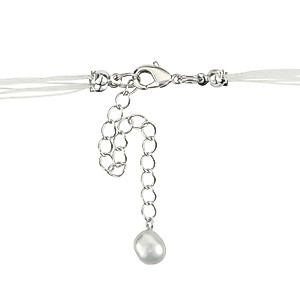 Multi Strand White Freshwater Cultured Pearl Necklace