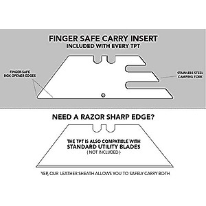 BIG IDEA DESIGN TPT Slide : Titanium Pocket Tool (Matte Black)
