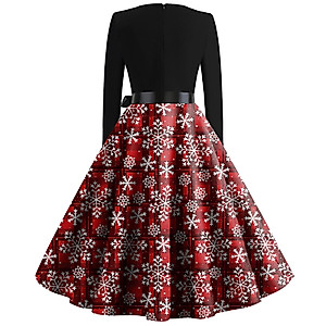 WANZZXCSL Christmas Dresses