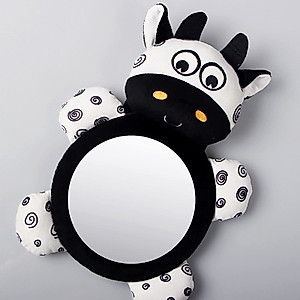 Baby Observation Mirror Back View Mirror Rear Facing Mirror Direction, Cow