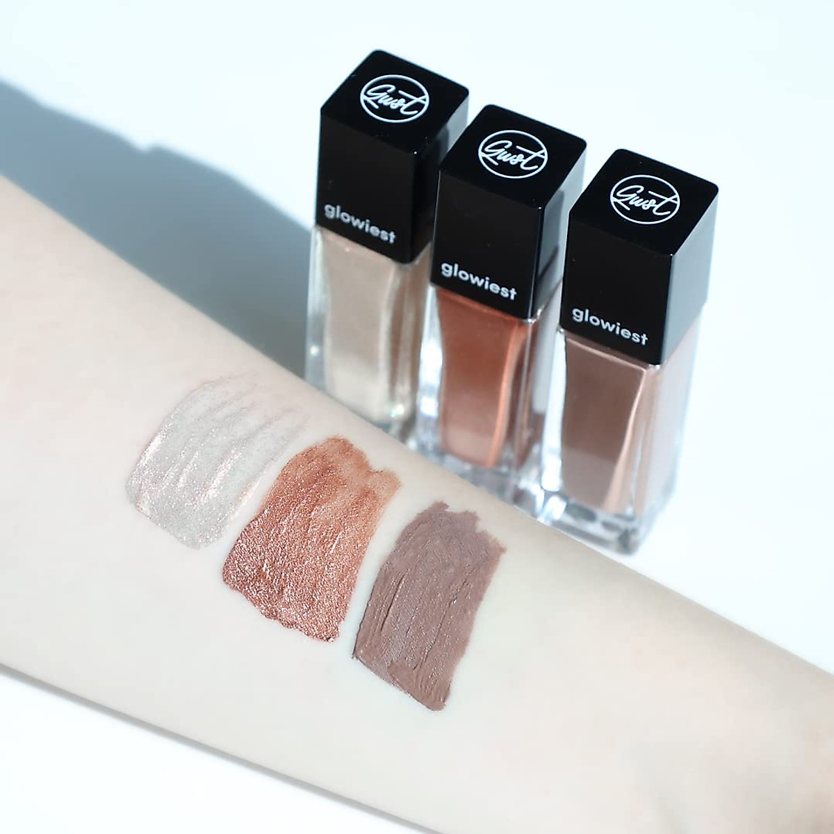 glowiest SOPHISTICATED Glow Eye Shadow 003 Chocolate Bronze | Liquid Eyeshadow Gorgeous & Long- Lasting & Quick-Drying Eye Makeup | Cream Eyeshadow 0.24 oz (7ml)