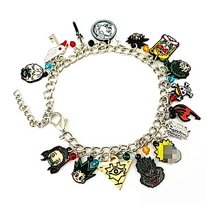 Avfjofj Fandom Enthusiast Anime Cartoon Charm Bracelet