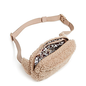 Vera Bradley Women's Cotton Mini Belt Bag Sling Crossbody, Ginger Snap, One Size