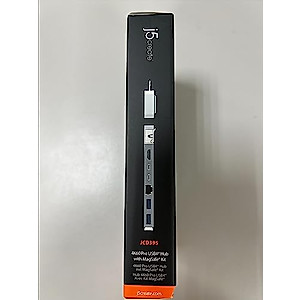 j5create 4K60 Elite Pro USB4 Hub- 4K60 HDMI, USB4 @40Gbps, 2X USB-A 3.2 Gen 2 Ports, USB-C 3.2 Gen 2 Port, Gigabit Ethernet, Designed for MacBook 2021/2022 Pro/Air (JCD395)