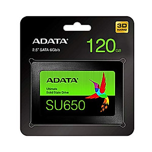 ADATA SSD 120GB 2.5 SATA SU650 - ASU650SS-120GT-R, Internal Storage SSD