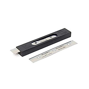 JBF Triumph Replacement Stainless Steel Blades for MK2 and MK3 Scrapers, Double edged Stainless Steel Blades / 6 inch / Pack of 25 Blades