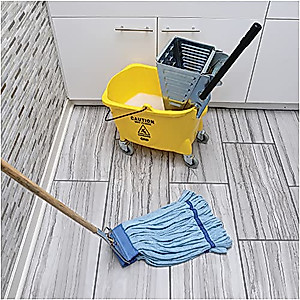 Genuine Joe - 85152 Metal Squeeze Wringer, Metallic