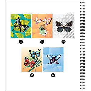 Brain Games - Sticker by Number: Butterflies