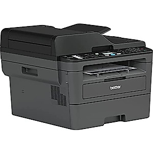 Brother MFC-L27 10 All-in-One Wireless Monochrome Laser Printer for Home Office, Print Copy Scan Fax, Speed Up to 32 ppm, 50-Sheet ADF, Auto Duplex Print, Amazon Alexa, 32GB Durlyfish USB Card, Black