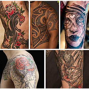 Tattoo Needles Set - Autdor 50PCS Mixed Tattoo Needles 3RL,5RL,7RL,9RL,3RS,5RS,7RS,9RS,5M1,7M1 Disposable Sterile Tattoo Gun Needles Assorted Liners,Shaders and Magnum (Mixed-RL/RS/M1-50pcs)