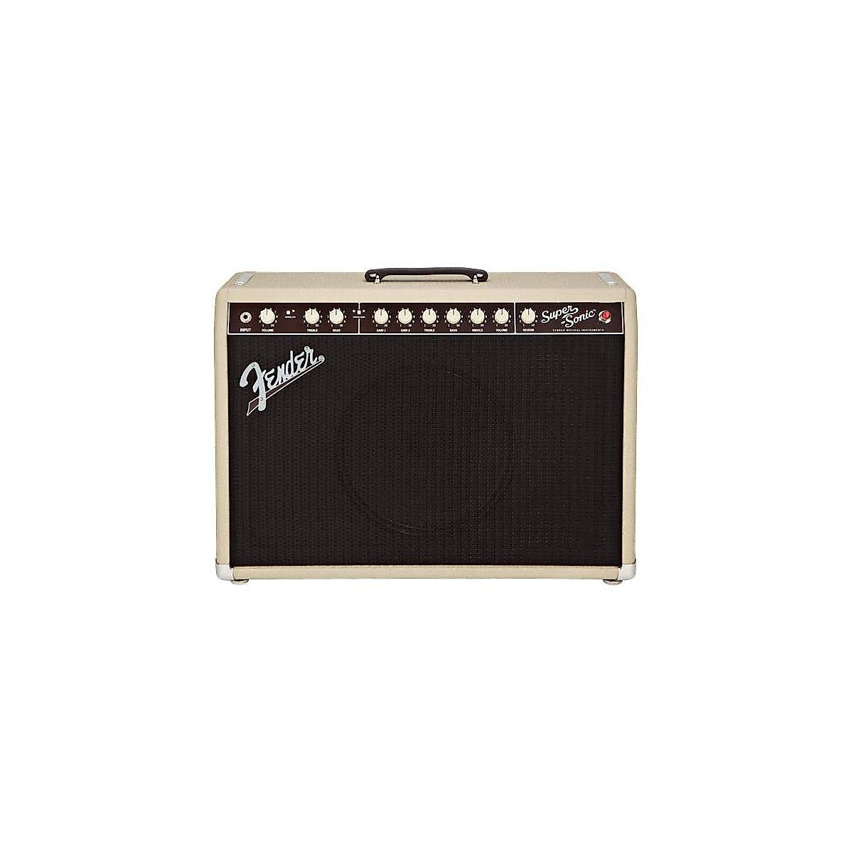 Fender Super-Sonic 22 22-Watt 1x12-Inch Guitar Combo Amp - Blonde