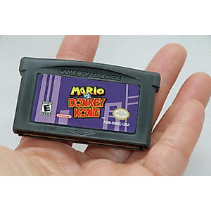 Gba Games Mario vs Donkey Kong Gameboy Advance Game Cartridge for Gba / Gameboy Advance SP / Original Nintendo Ds and Ds Lite (Reproduction)
