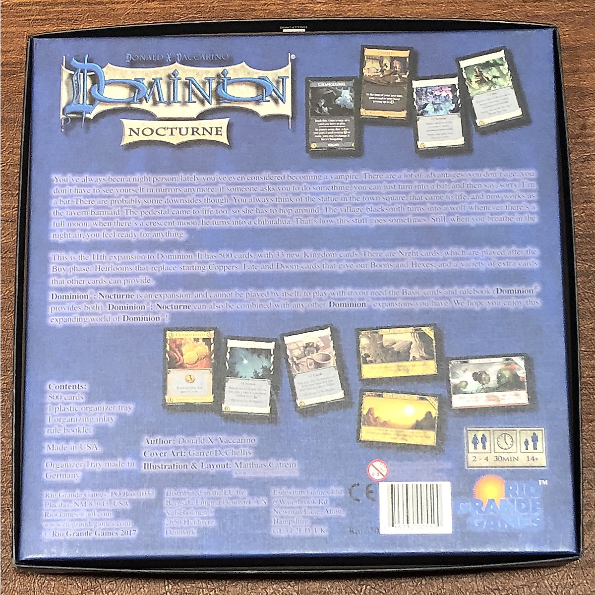 Rio Grande Games: Dominion: Nocturne, an Expansion, Strategy Board Game, 2 to 4 Players, 30 Minute Play Time, For Ages 14 and up