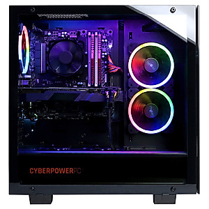 CyberpowerPC Gamer Master Gaming PC, AMD Ryzen 7 3700X 3.6GHz, GeForce RTX 3060 12GB, 16GB DDR4, 1TB NVMe SSD, WiFi Ready & Win 10 Home (GMA1394A5)