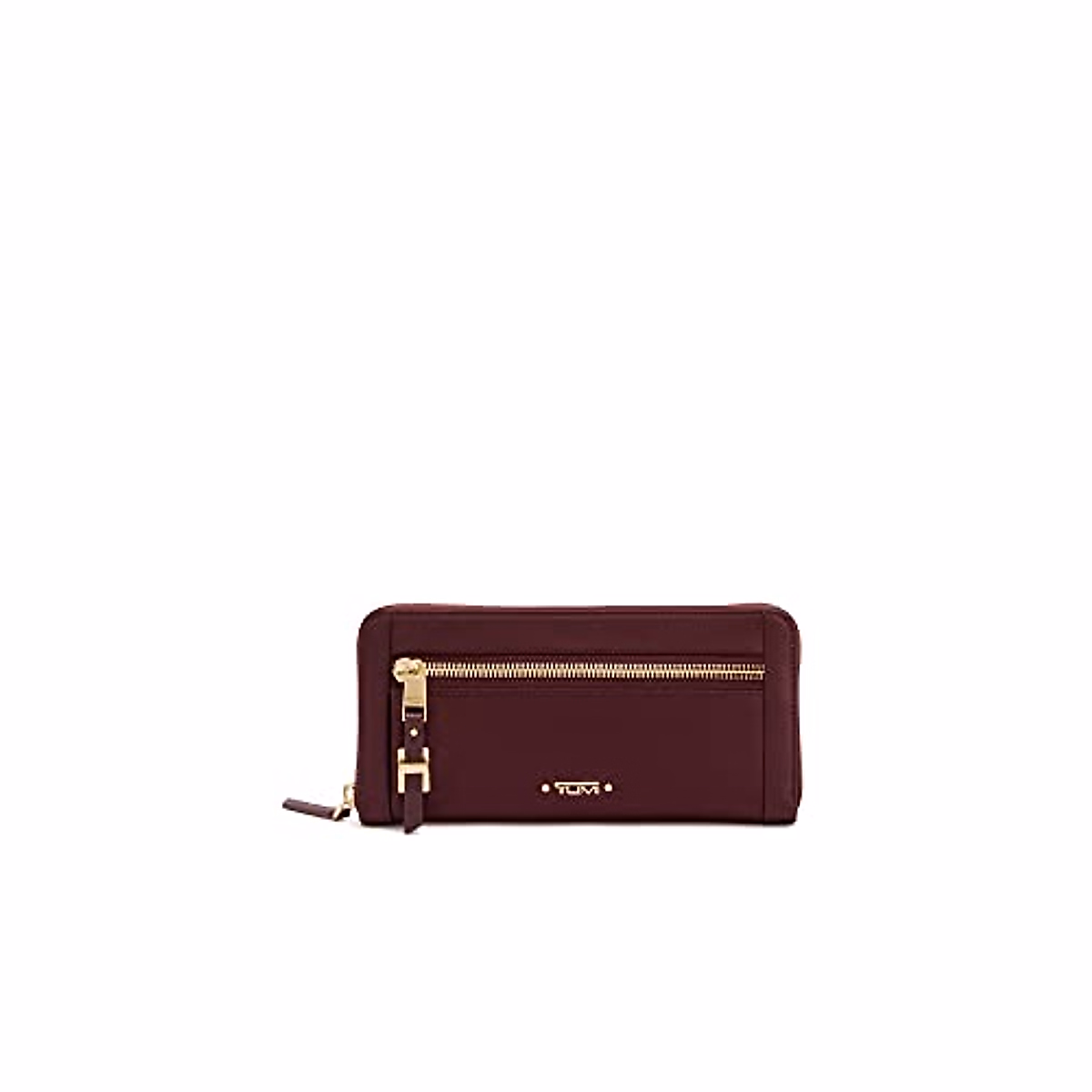TUMI - Voyageur Zip-Around Continental Wallet - Card Holder for Women - Beetroot