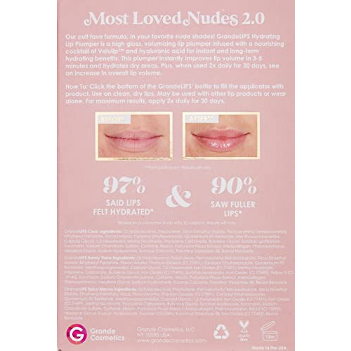 Grande Cosmetics Most Loved Nudes 2.0 Set
