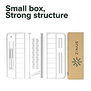 ZINUS Florence Metal Platform Bed Frame / Mattress Foundation / No Box Spring Needed / Easy Assembly, White, Full