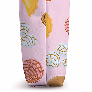 Conchas Pan Dulce Pattern on Pink Latina Gift Mexican Bakery Tote Bag