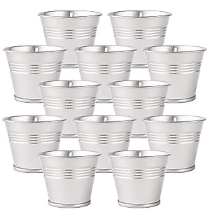 12 Pack Citronella Candles Outdoor 2.0oz Soy Wax Candles in Small Buckets for Home Patio Porch