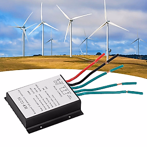 Wind Turbine Charge Controller DC12-24V 400W IP67 Waterproof Wind Turbine Generator Charging Regulator