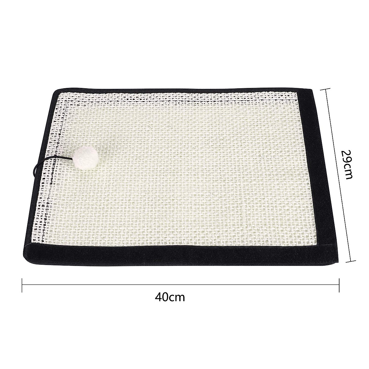 HAOZAIKEJI Cat Scratcher Mat Sofa Protector Natural Sisal Cat Scratching Mat Cat Scratch Couch Cover Heavy Duty Couch Guard Easy Installation Scratch Pad for Grinding Claws Protecting Furniture