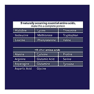 Biochem 100% Whey Sugar-Free Vanilla 20g, 11.8oz, Certified Vegetarian, Certified Gluten Free, Certified Non-GMO Tested, Keto Friendly, Grass-Fed